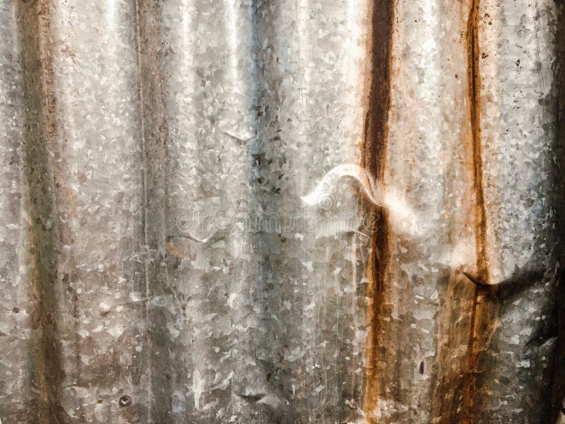 Zinc Vintage Texture Background, Rusty Galvanized Stock Photo - Image ...
