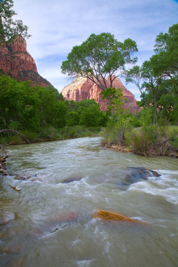 Zion stock photo. Image of stream, geological, america - 16825822