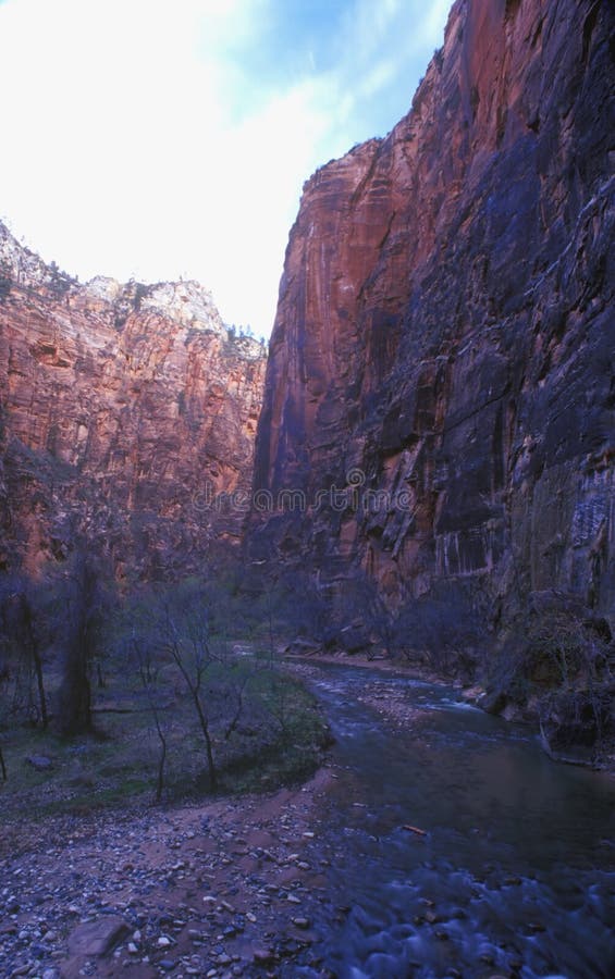 Zion Canyon, Utah stock photo. Image of utah, canyon, gravel - 2283644