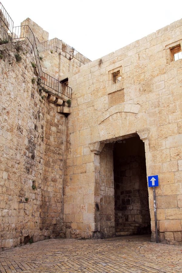 Zion Gate stock photo. Image of outdoor, east, city, zion - 30395442