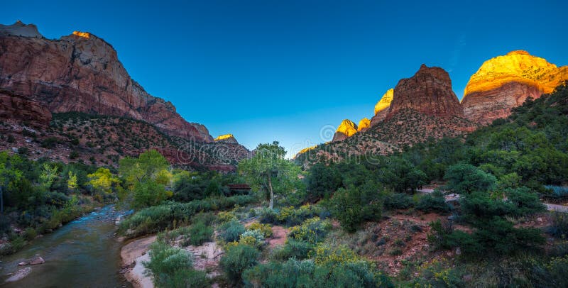Zion National Park stock image. Image of america, color - 84765773