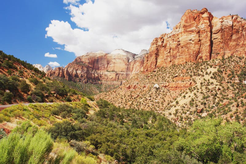 Zion National Park stock photo. Image of utah, buttes - 41389716