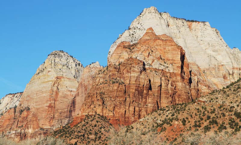 Zion national park stock image. Image of park, landscape - 35237497