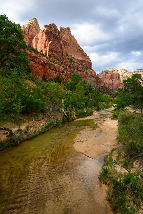 Zion National Park stock photo. Image of riparian, rock - 65044530