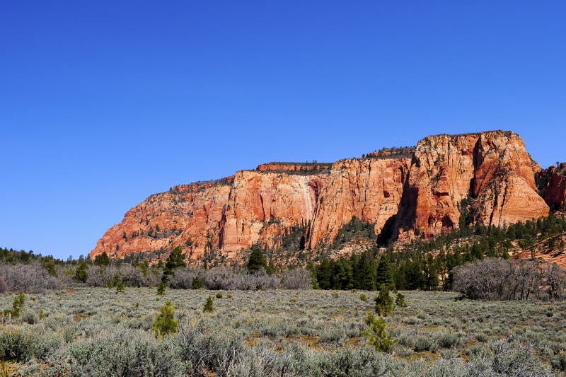 Zion National Park, Utah stock photo. Image of rocks - 84293200