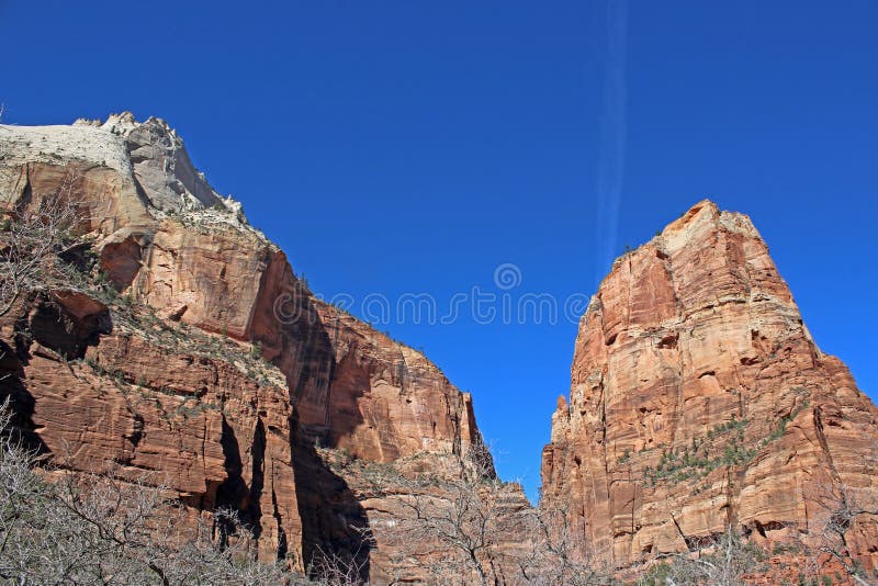 Zion National Park, Utah stock photo. Image of rock, park - 98942260