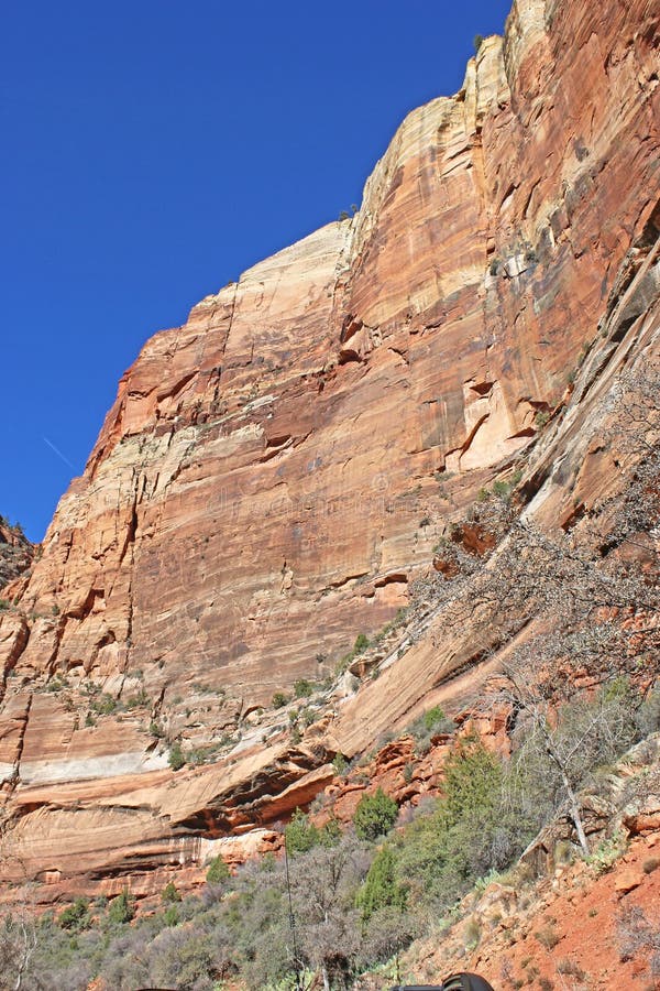 Zion National Park, Utah stock image. Image of zion, sedimentary - 70334795