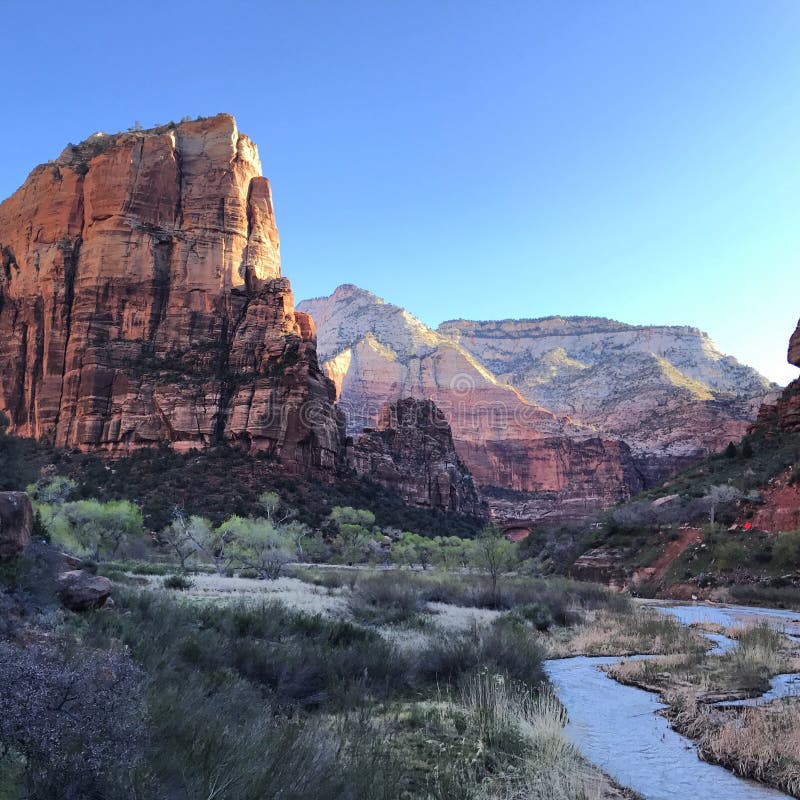 Zion National Park stock image. Image of park, valley - 95800725