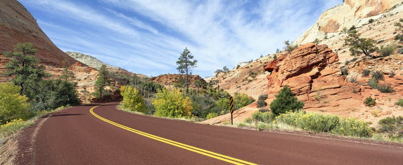 Zion road stock image. Image of american, pleasure, foliage - 27729819
