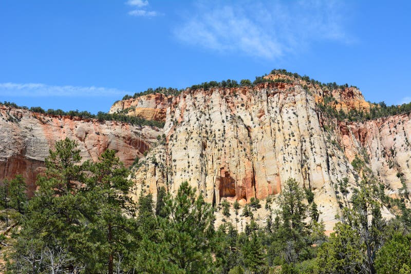 Zion Scenic Landscape stock image. Image of states, formation - 71298575