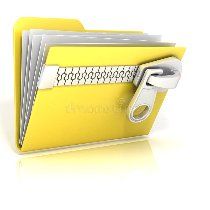 Zip, Archive, Compressed Folder Icon Stock Illustration - Illustration ... Zip, Archive, Compressed Folder Icon Stock Illustration - Illustration ...