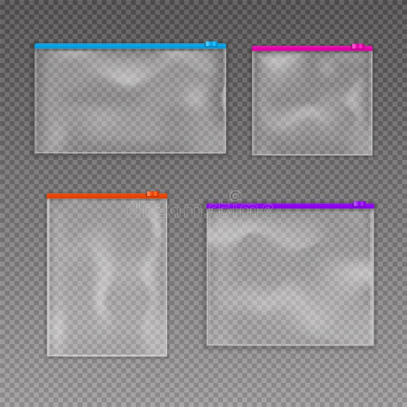 Plastic Folder Zipper Stock Illustrations – 39 Plastic Folder Zipper ...