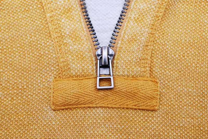 Zip closeup stock photo. Image of macro, clothes, garment - 39915518