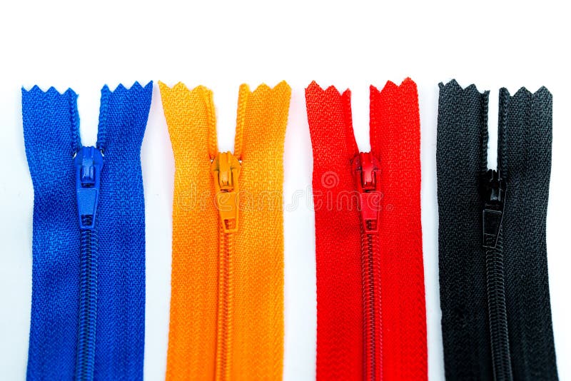 Zip stock image. Image of cloth, element, open, clothing - 41215695