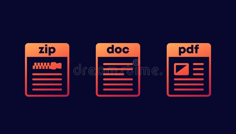 Compress Pdf Stock Illustrations – 140 Compress Pdf Stock Illustrations ...