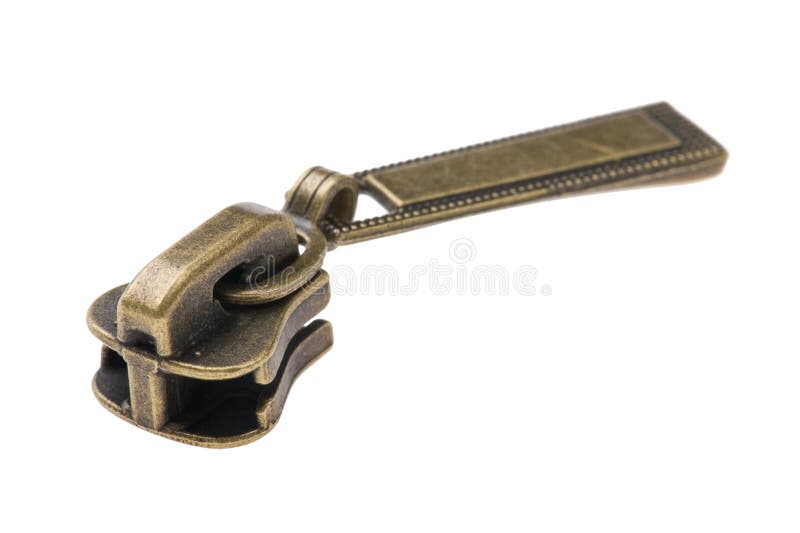 Zip fastener on white stock photo. Image of close, tailor - 30494200