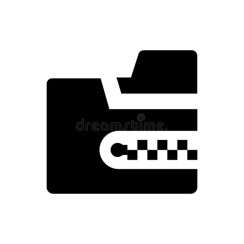 Zip folder icon stock vector. Illustration of archive - 218947958 Zip folder icon stock vector. Illustration of archive - 218947958