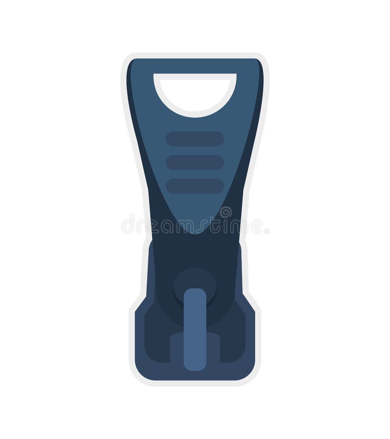 Zip Icon. Cloth and Tailor Design. Vector Graphic Stock Vector ...