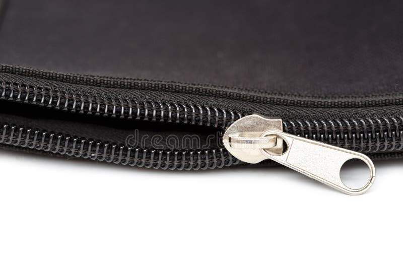 Zip Isolated on White Background Stock Image - Image of single ...