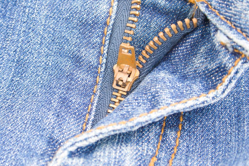 Front Blue jeans open zip stock photo. Image of backgrounds - 22152426