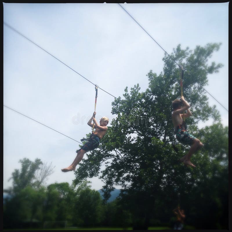 Zip line editorial photography. Image of outdoor, travel - 42962042