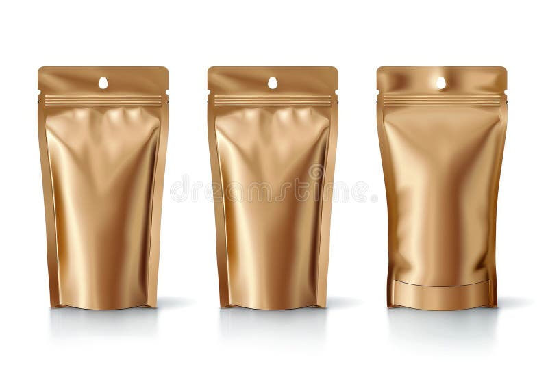 Zip Lock Food Packaging Mockup Isolated on Transparent Background ...