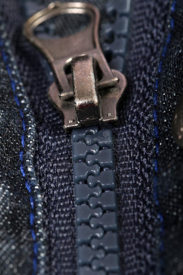 Zip macro stock photo. Image of detailed, font, blur - 107155932