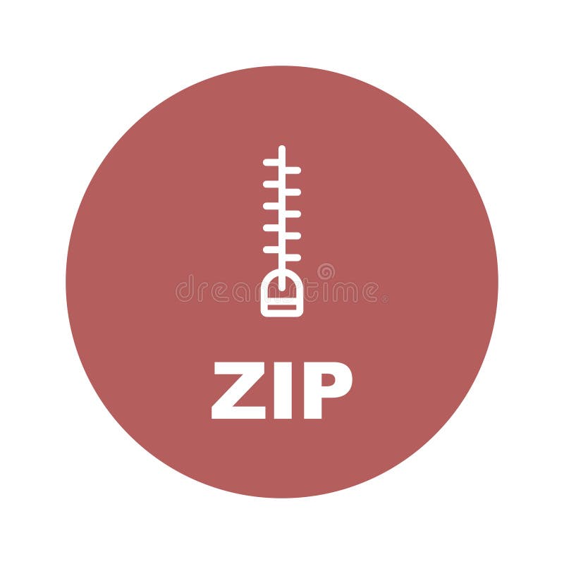 Zip storage document stock illustration. Illustration of font - 239411872