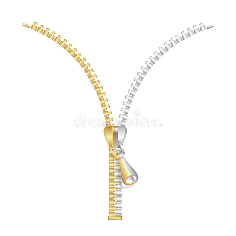 Zip Two Color. Vector stock vector. Illustration of dividing - 63724111