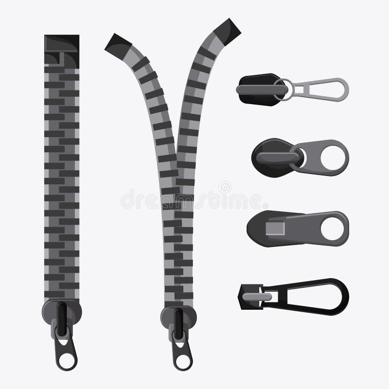 Zipper Teeth Stock Illustrations – 1,938 Zipper Teeth Stock ...