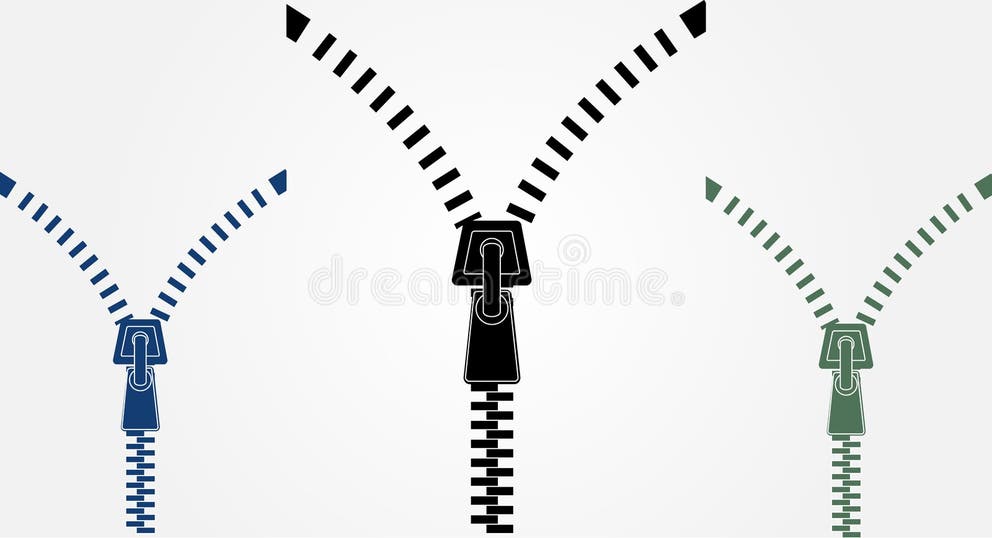 Horizontal Zipper Stock Illustrations – 817 Horizontal Zipper Stock ...