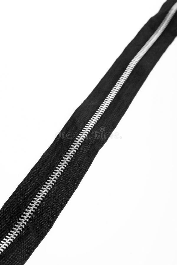 Zipper stock image. Image of isolated, open, vertical - 2210793