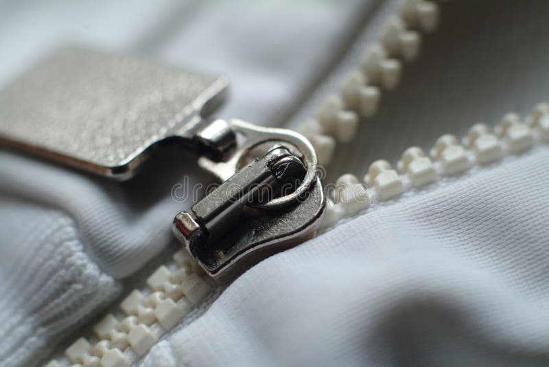 Zipper stock image. Image of closed, zipper, white, clothing - 5040637