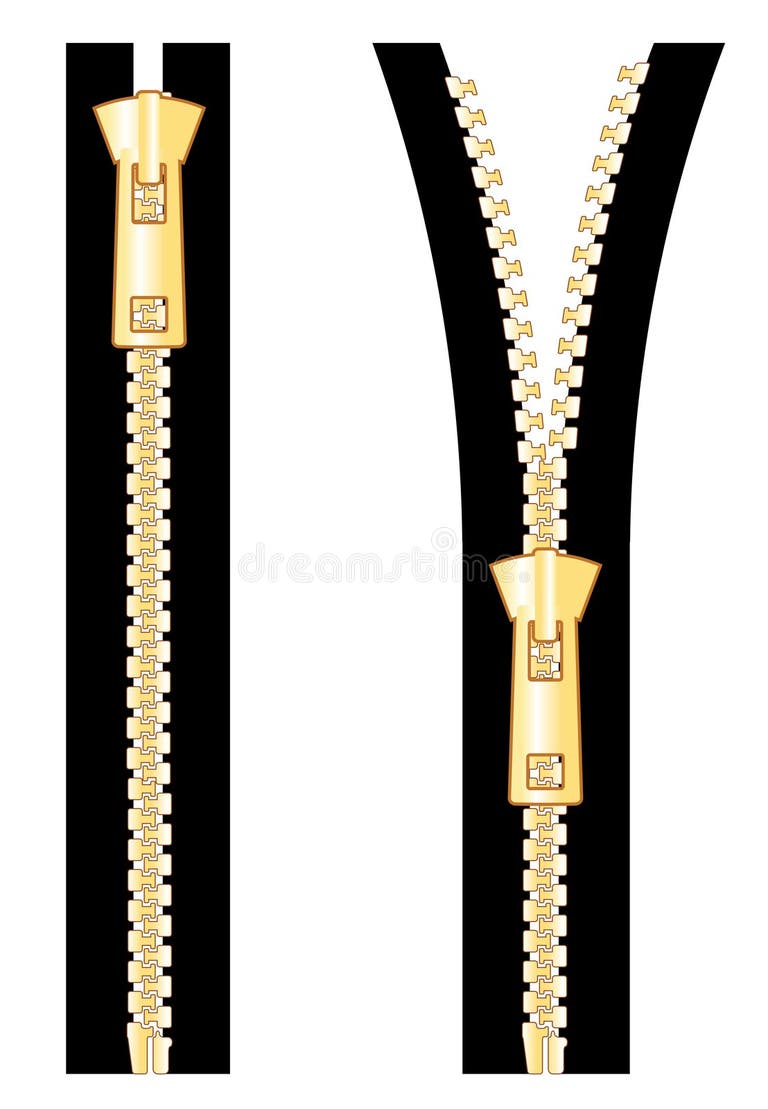 Zipper Teeth Stock Illustrations – 2,833 Zipper Teeth Stock ...