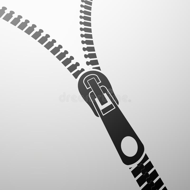 Zipper Background. Stock Illustration. Stock Vector - Illustration of ...