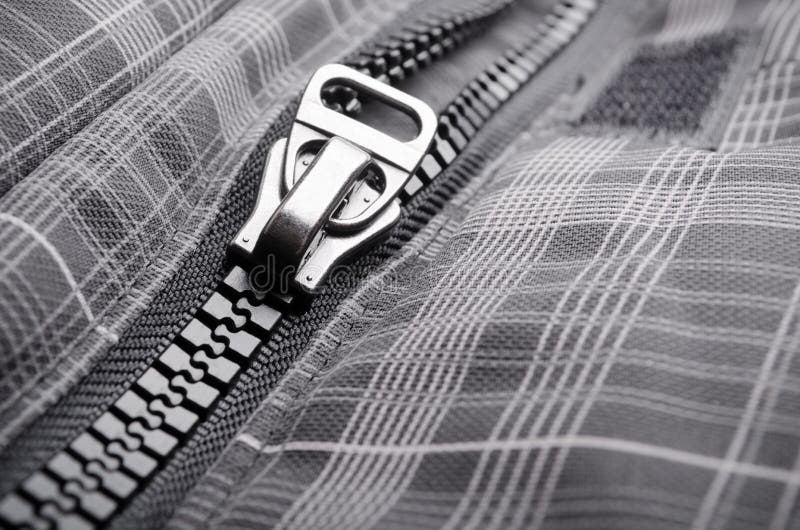 Zipper stock photo. Image of textile, garment, closeup - 29378906