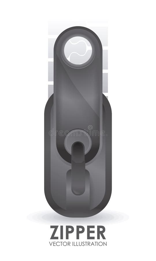Zipper design stock illustration. Illustration of object - 42346417