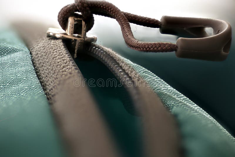 Zipper detail stock image. Image of black, detail, white - 175093383