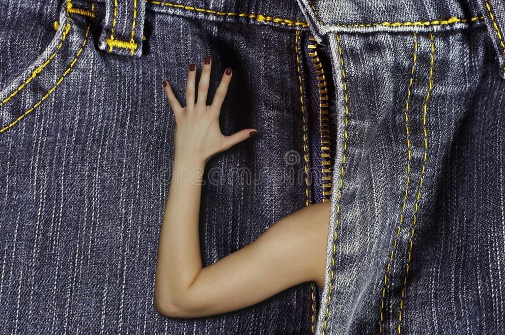 Zipper and hand stock photo. Image of design, fasten, blue - 1898646