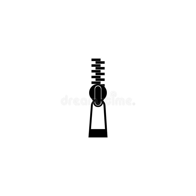 Zipper icon logo vector stock vector. Illustration of taylor - 230475942