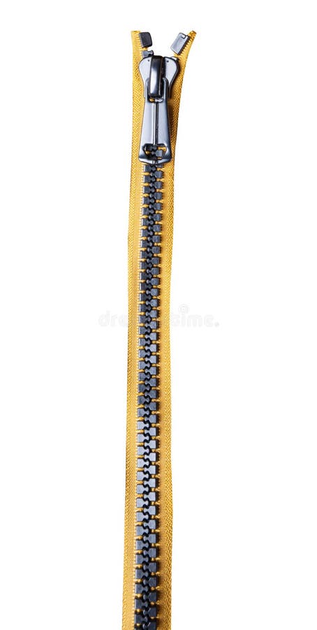 Zipper retention isolated stock photo. Image of thread - 258939960