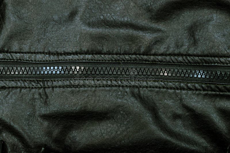 Zipper and leather stock image. Image of background, fastener - 47326621