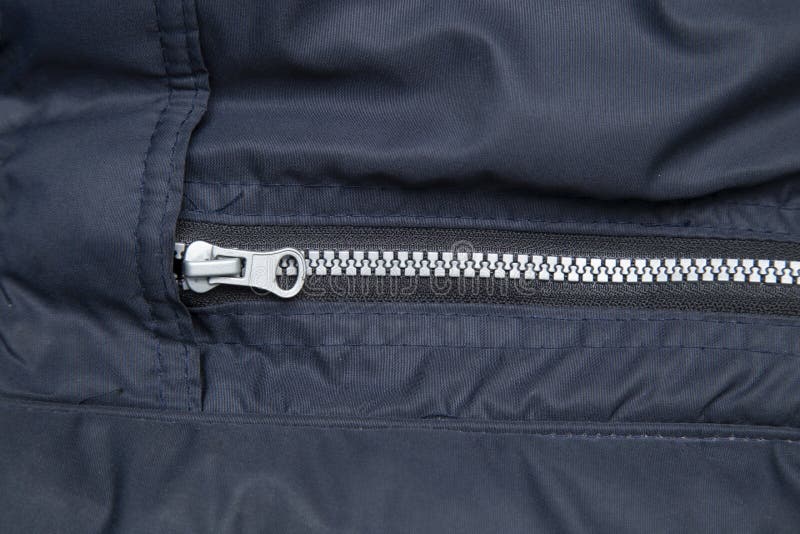 A zipper locks stock photo. Image of journey, clothing - 168886194