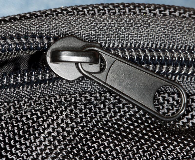 Zipper lock stock image. Image of detail, luggage, safety - 100934565