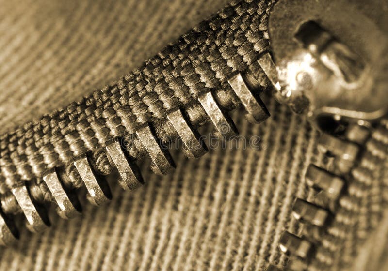 Zipper macro stock photo. Image of material, clothing - 9427926