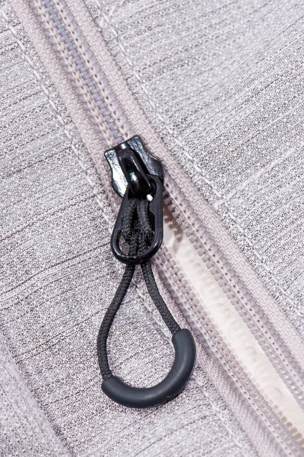 Zipper (macro view) stock image. Image of studio, close - 25216879
