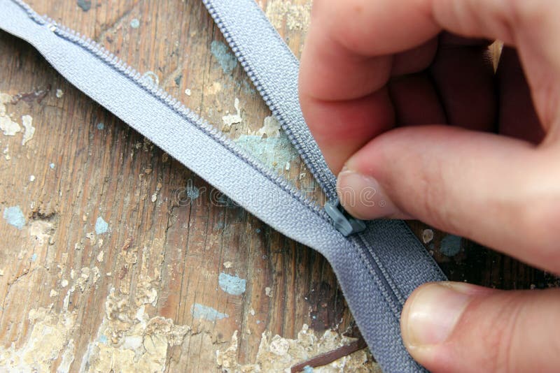 Zipper stock image. Image of wooden, separation, pull - 67537179