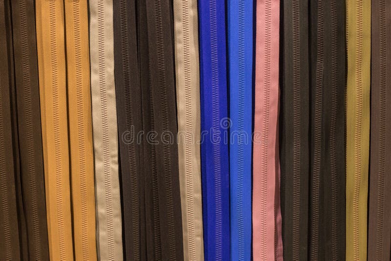 Zippers assorted colors stock image. Image of pink, assorted - 88849423