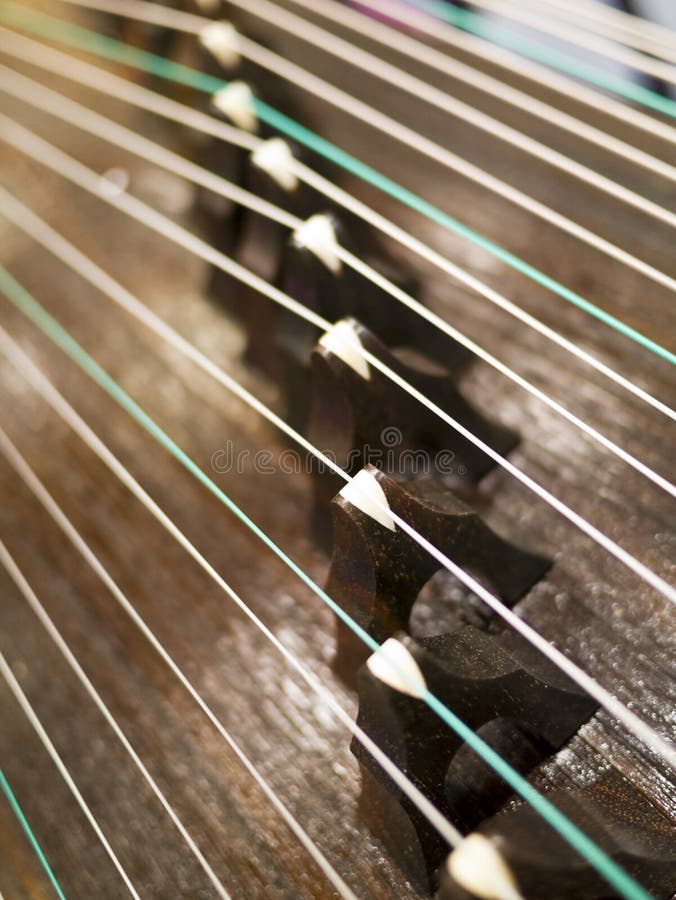 Zither,Gu Zheng stock image. Image of eastern, cord, acoustic - 32998695