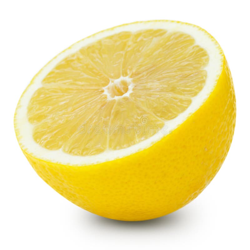 Zitrone halb stockbild. Bild von schön, gesund, frisch - 38274161